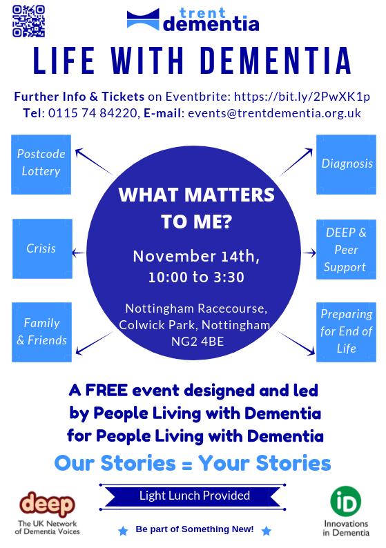 Our First Event - Trent Dementia blog